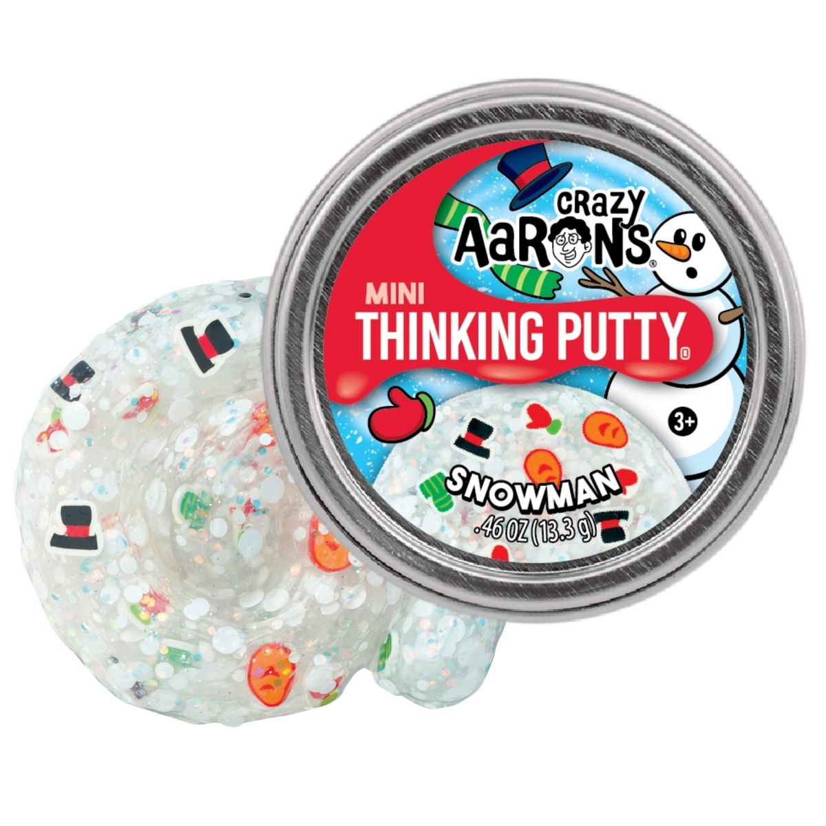 Holiday Assortment - 2" Thinking Putty Tin – too!